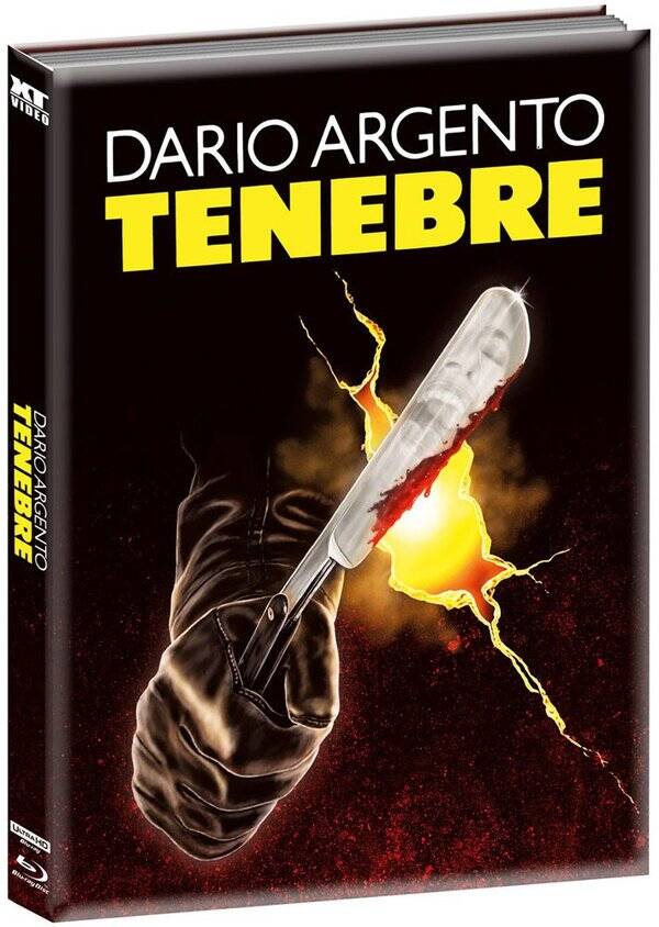TENEBRE 4K UHD (Dario Argento) Mediabook Cover 2 wattiert OVP NEU in ...
