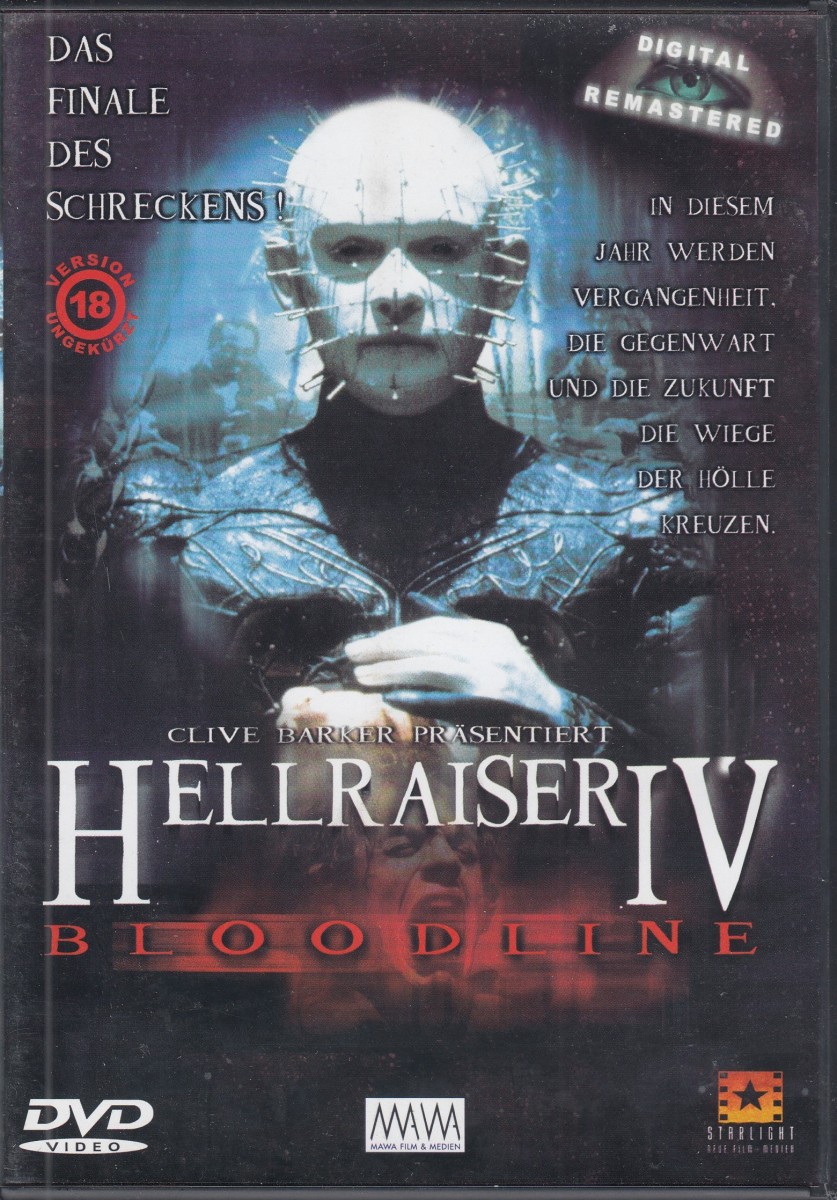 HELLRAISER IV BLOODLINE DVD Remastered kaufen | Filmundo.de