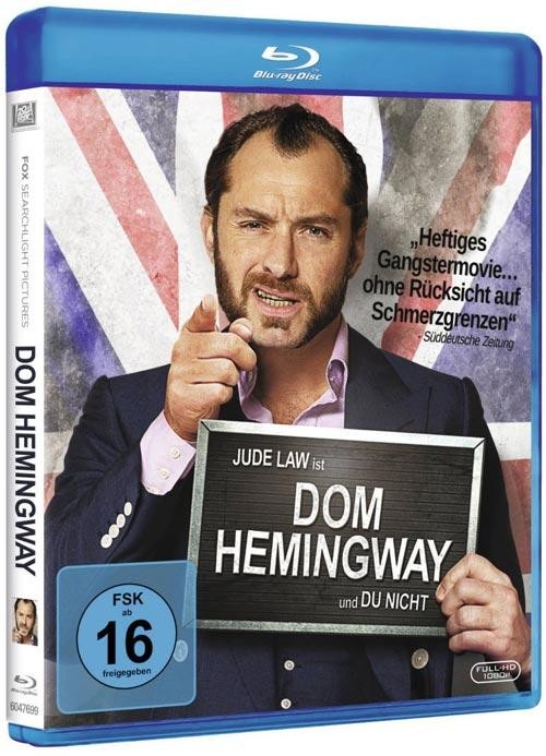 DOM HEMINGWAY - Blu-ray - klasse Briten Gauner Komödie - Jude Law ...