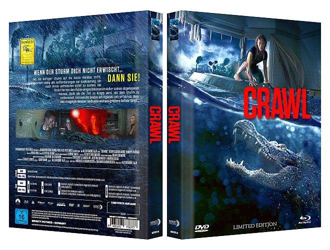 Crawl - 2-Disc Mediabook B - lim. 222 - NEU/OVP kaufen | Filmundo.de