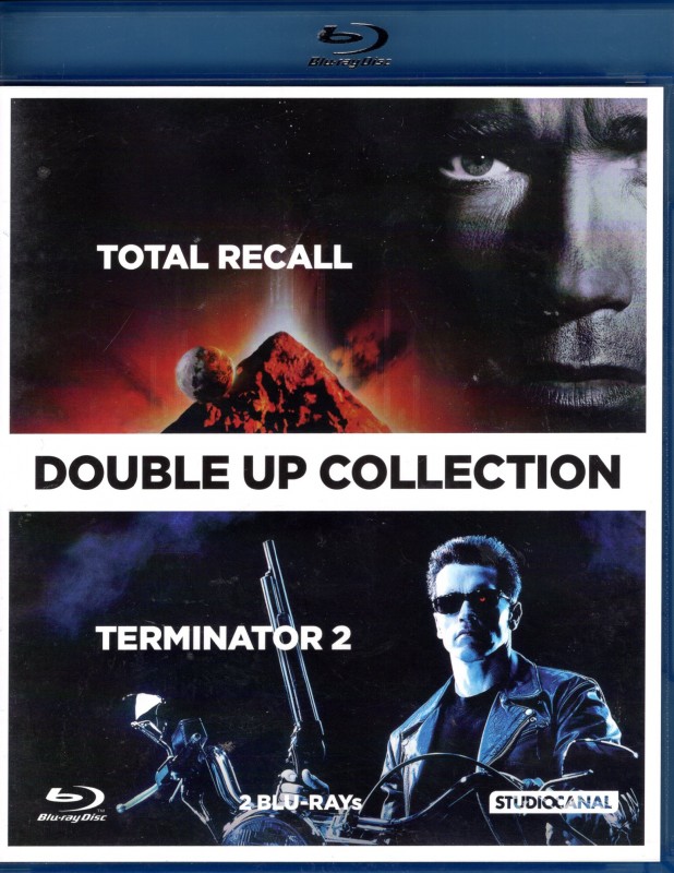 TOTAL RECALL + TERMINATOR 2 2x Blu-ray Schwarzenegger kaufen | Filmundo.de