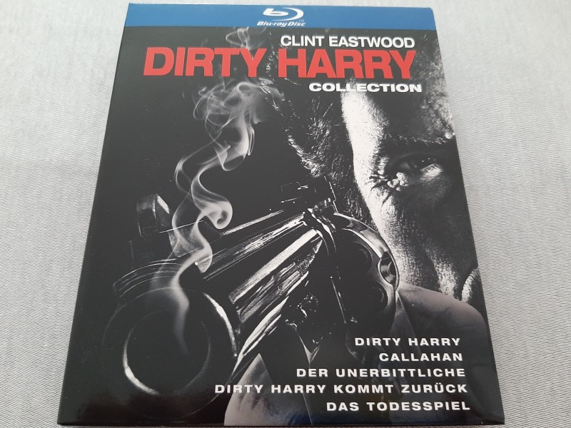 Dirty Harry Collection ~ 5 Blu-ray Box ~ Clint Eastwood kaufen ...