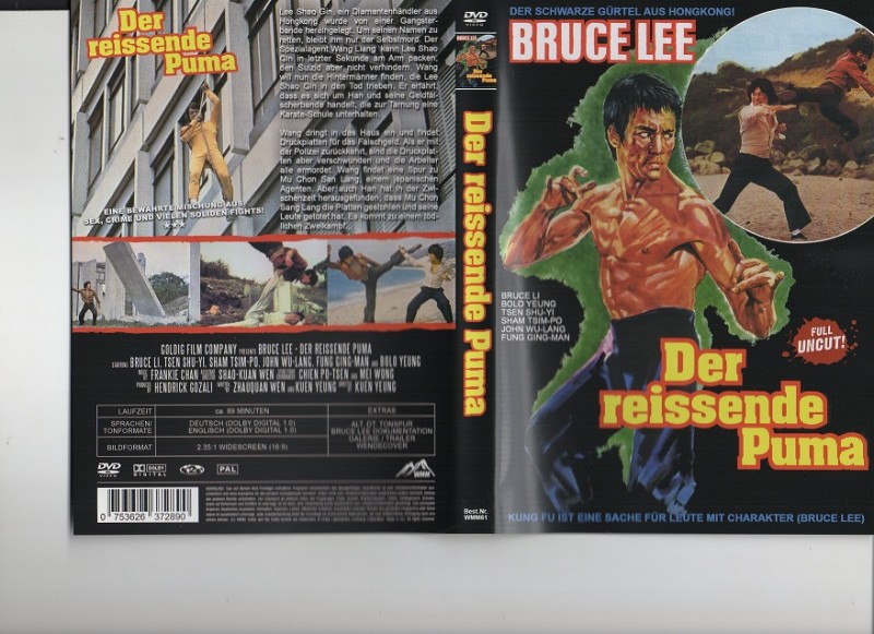 DER REISSENDE PUMA - Bruce Lee - UNCUT KULT - DVD Rar kaufen | Filmundo.de